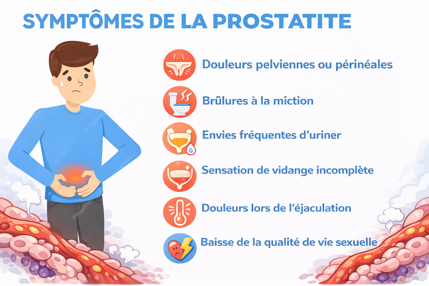 Prostatite à Rabat Diagnostic & Traitement Urologue Expert